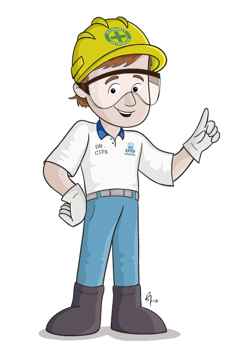 Mascote CIPA – Kim – Caricaturas, ilustrações, cartuns, charges… DF